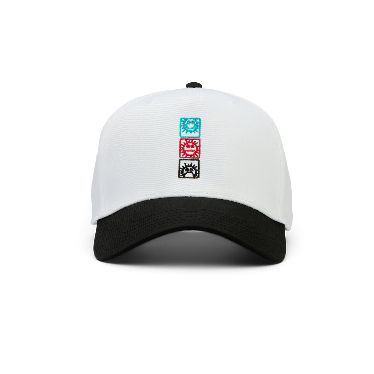 Keepgoing Suns Structured Hat (White/Black) – 4 The Homies Apparel, LLC
