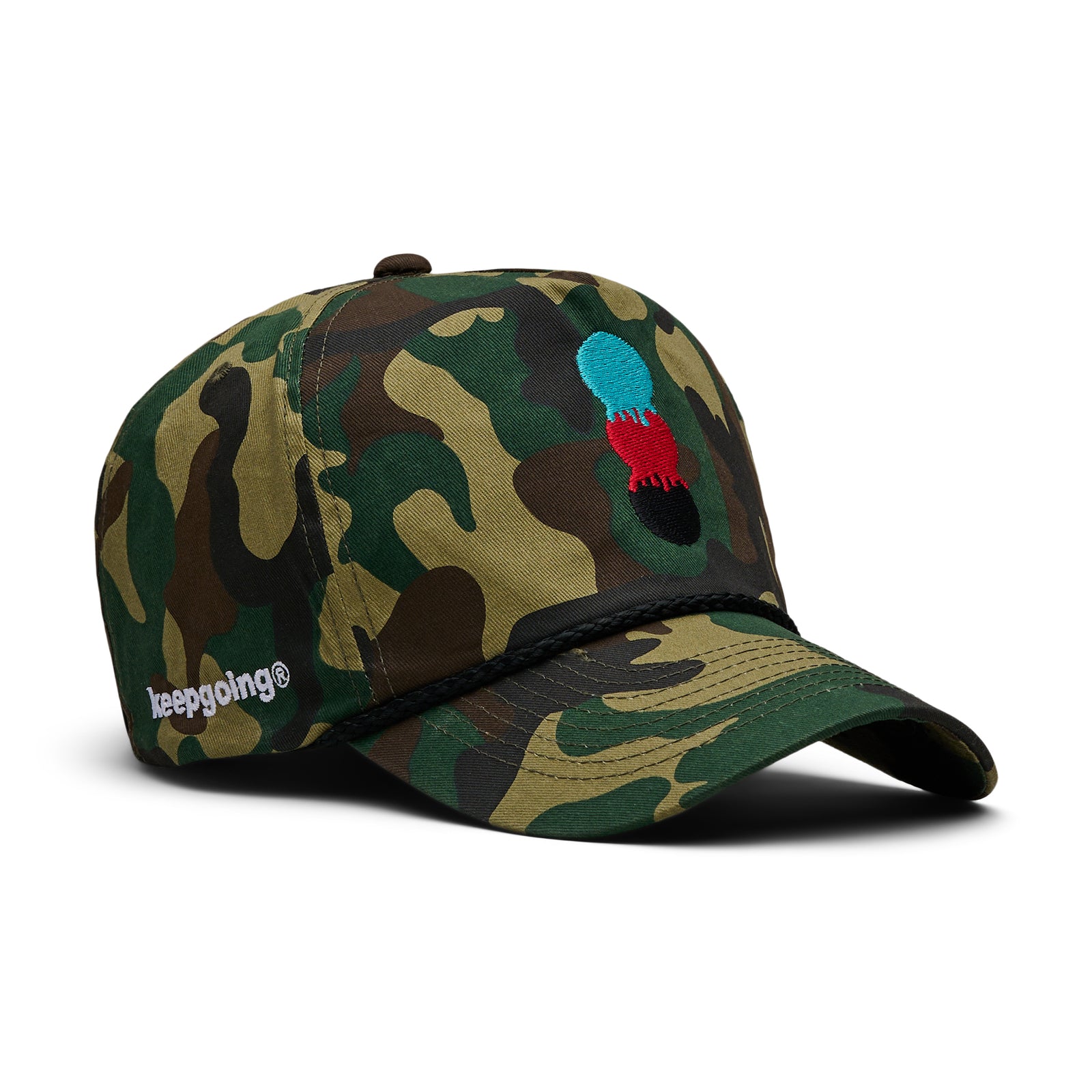 KEEPGOING Drippy Hat (Camo) – 4 The Homies Apparel, LLC